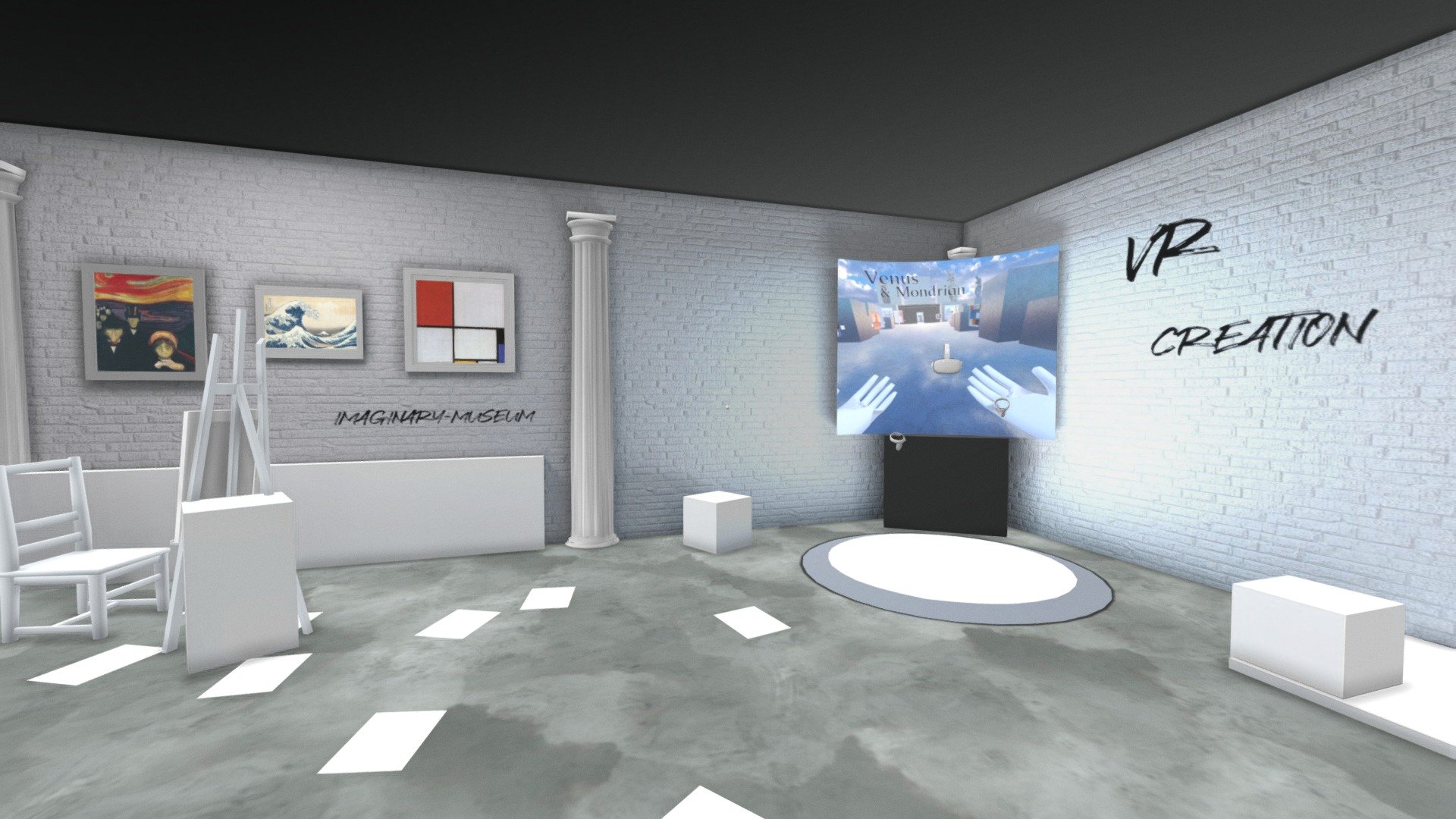 Immersive Office - 3D model by Rem (@Rem.Petitjean) [aa1e341] - Sketchfab