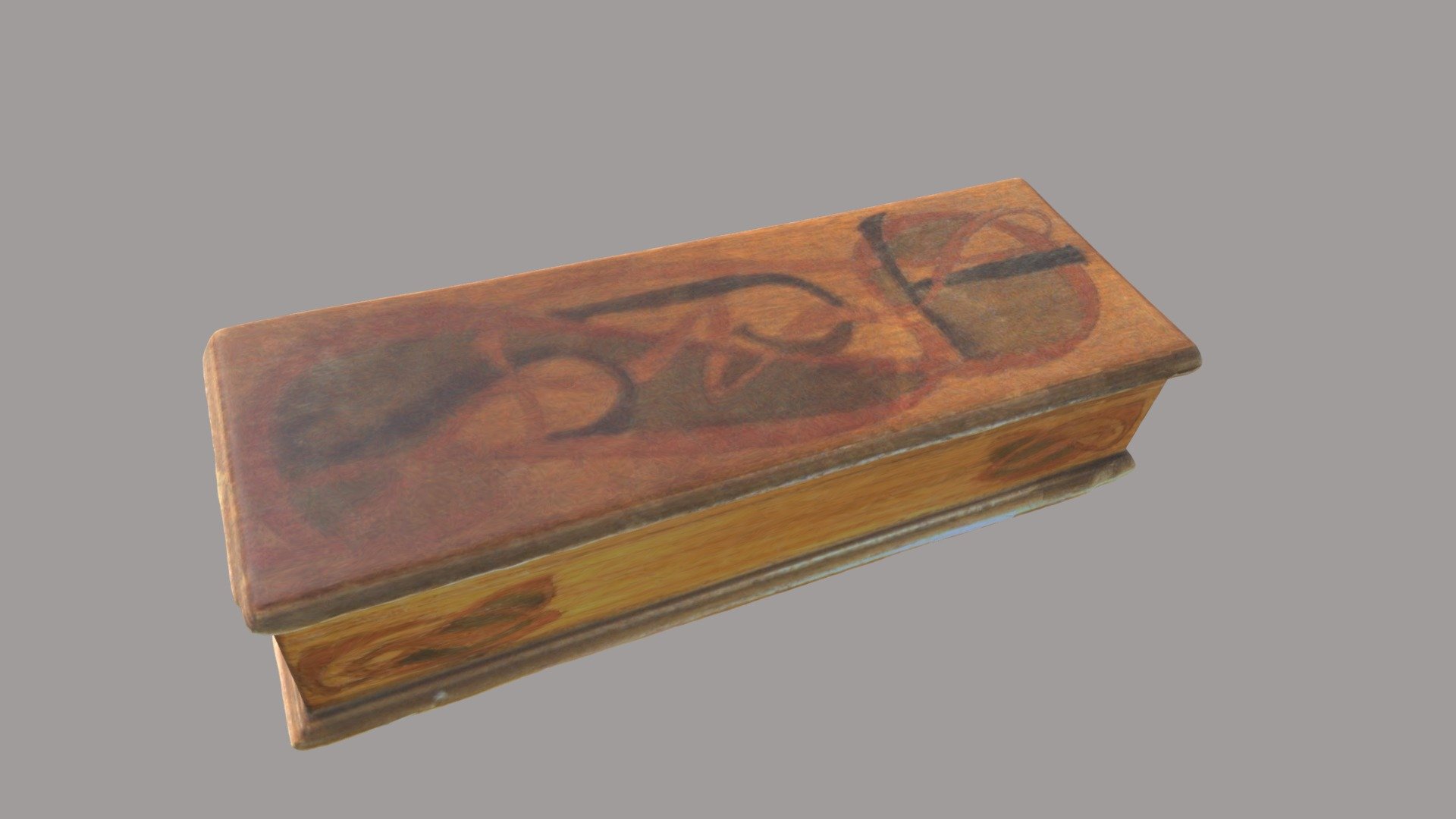 Box made to the design of Archibald Knox - 3D model by ...