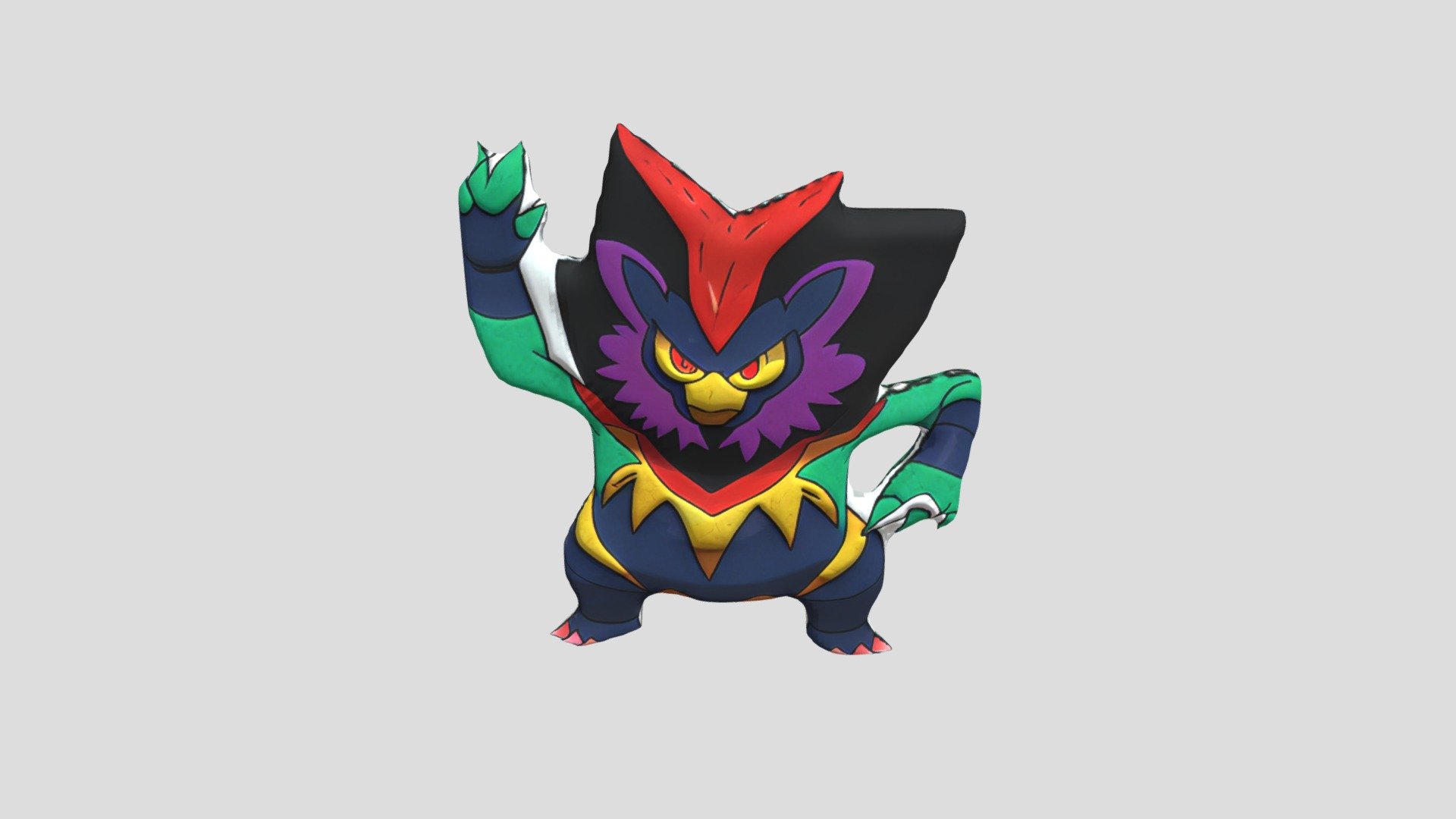 Pokemon Goal 794 - Download Free 3D model by klrxyz [aa1f027] - Sketchfab