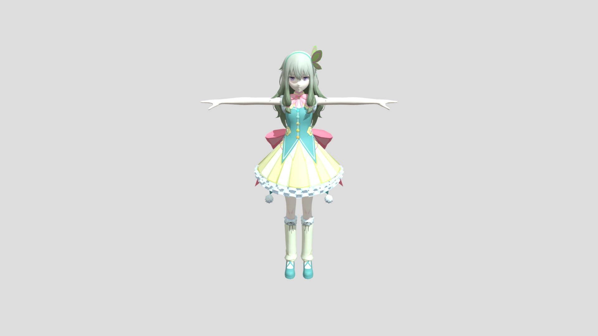Nene Kusanagi - Download Free 3D model by gabriellal25146 [aa1fb4c ...