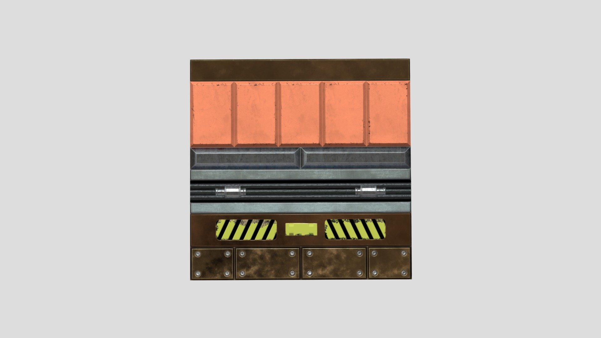 Modular_Wall - Download Free 3D model by trapART (@TrapPark) [aa214ee ...