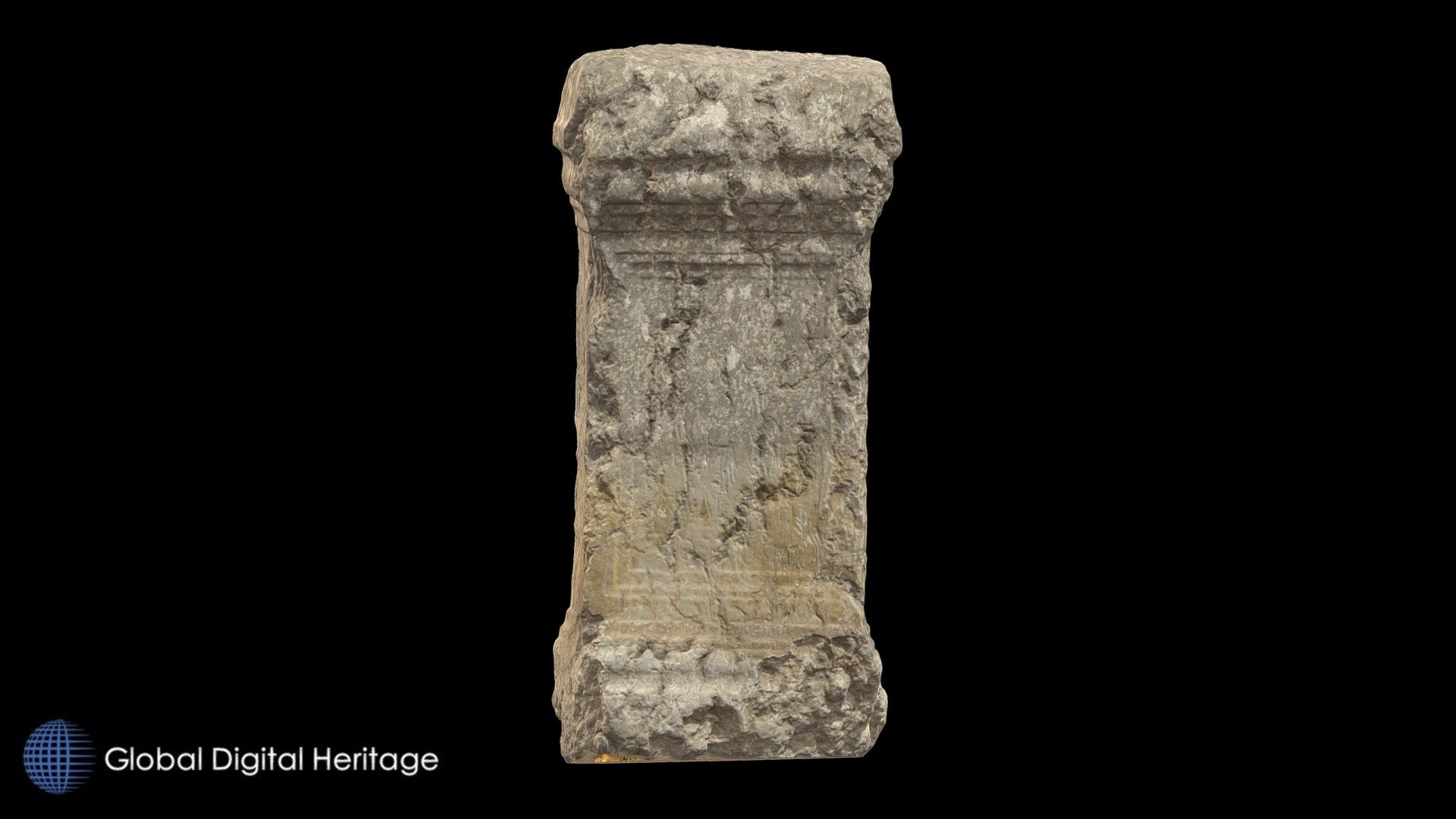 Travertine Stone Base - Download Free 3D model by Global Digital ...