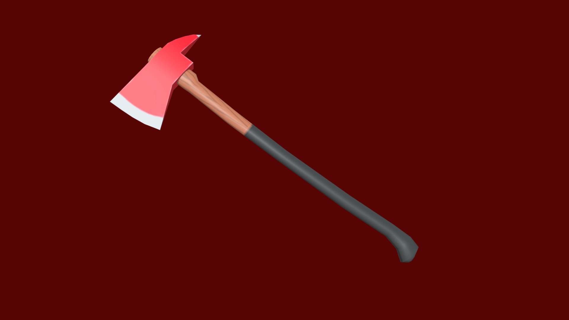 Fire axe - Download Free 3D model by Rayn_Snow [aa22e0d] - Sketchfab