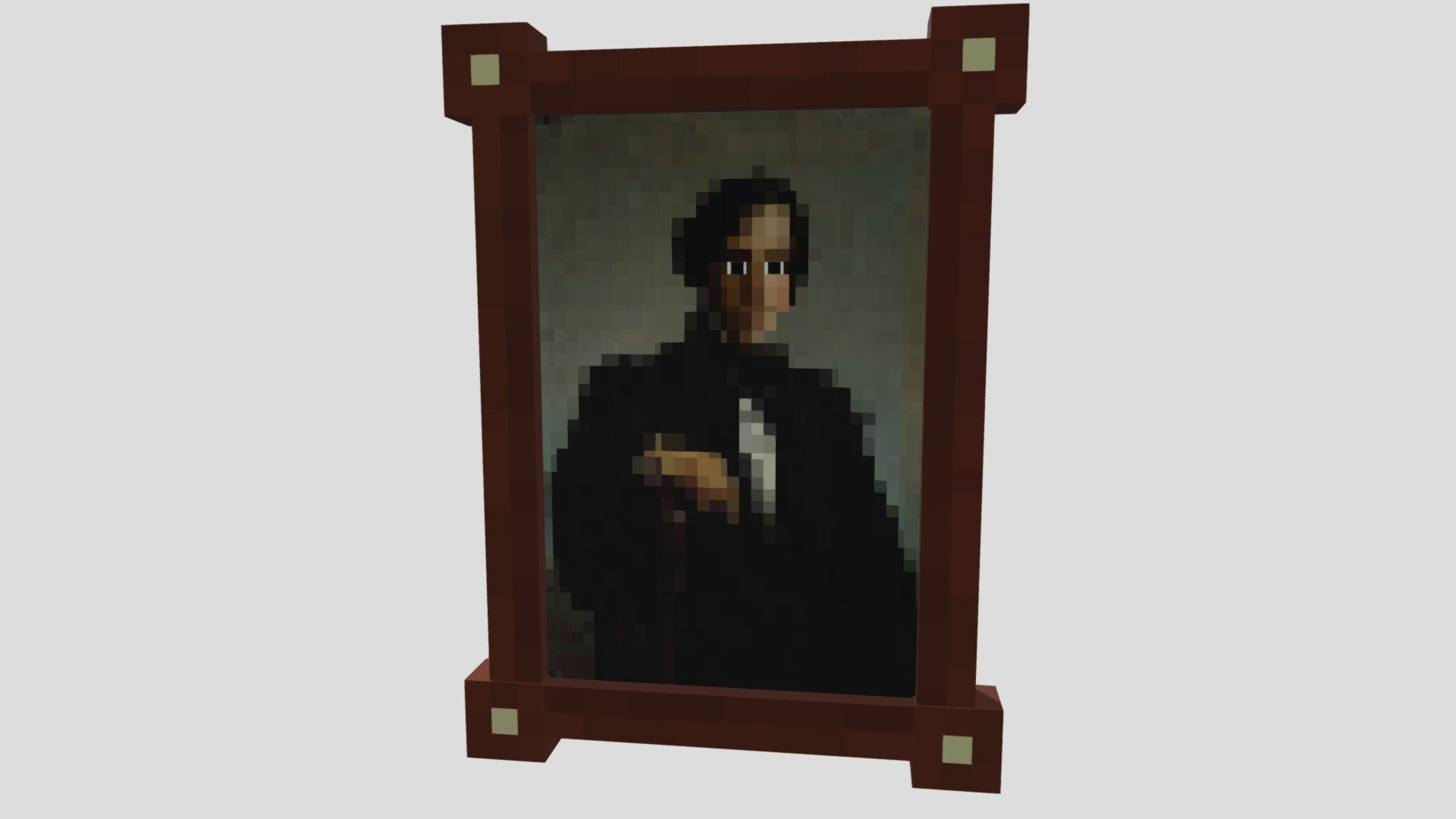Mysterious man - 3D model by Wumbatt [aa246ab] - Sketchfab