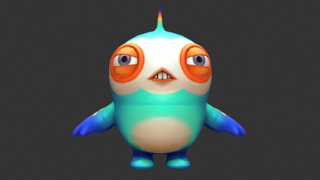 Owlly - 3D model by Crystal Jenq (@crystaljenq) [aa25c43] - Sketchfab