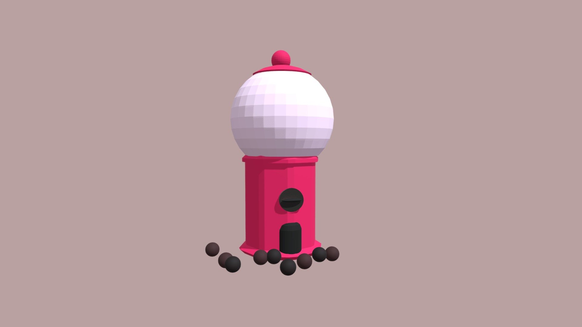 gumball machine (WIP) - 3D model by prod.cloud [aa2c18b] - Sketchfab
