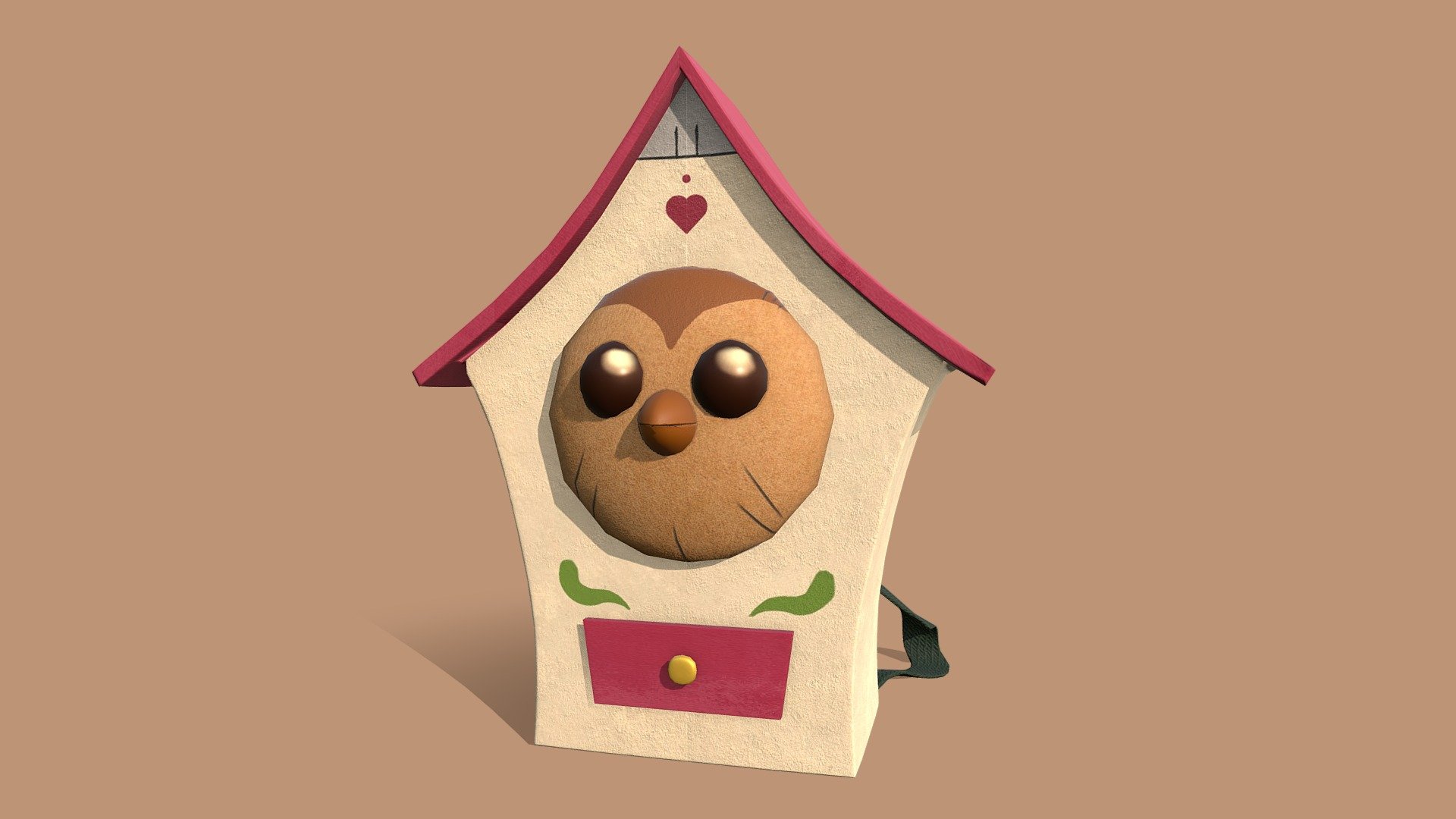 "Porta-Hooty Reporting For Hooty!" - 3D model by Alyxian [aa2c5d4 ...