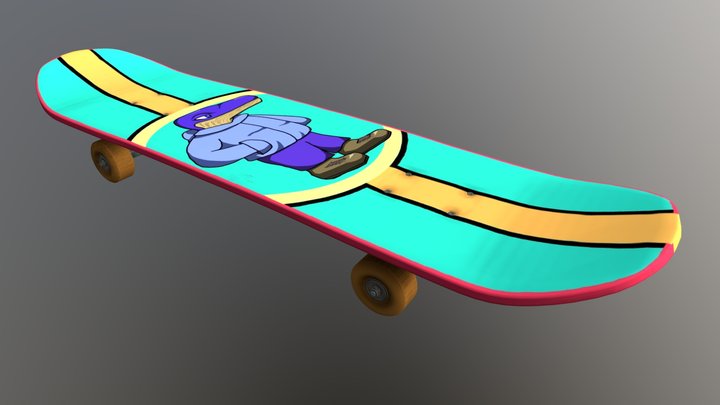 Skateboardchallenge 3D models - Sketchfab