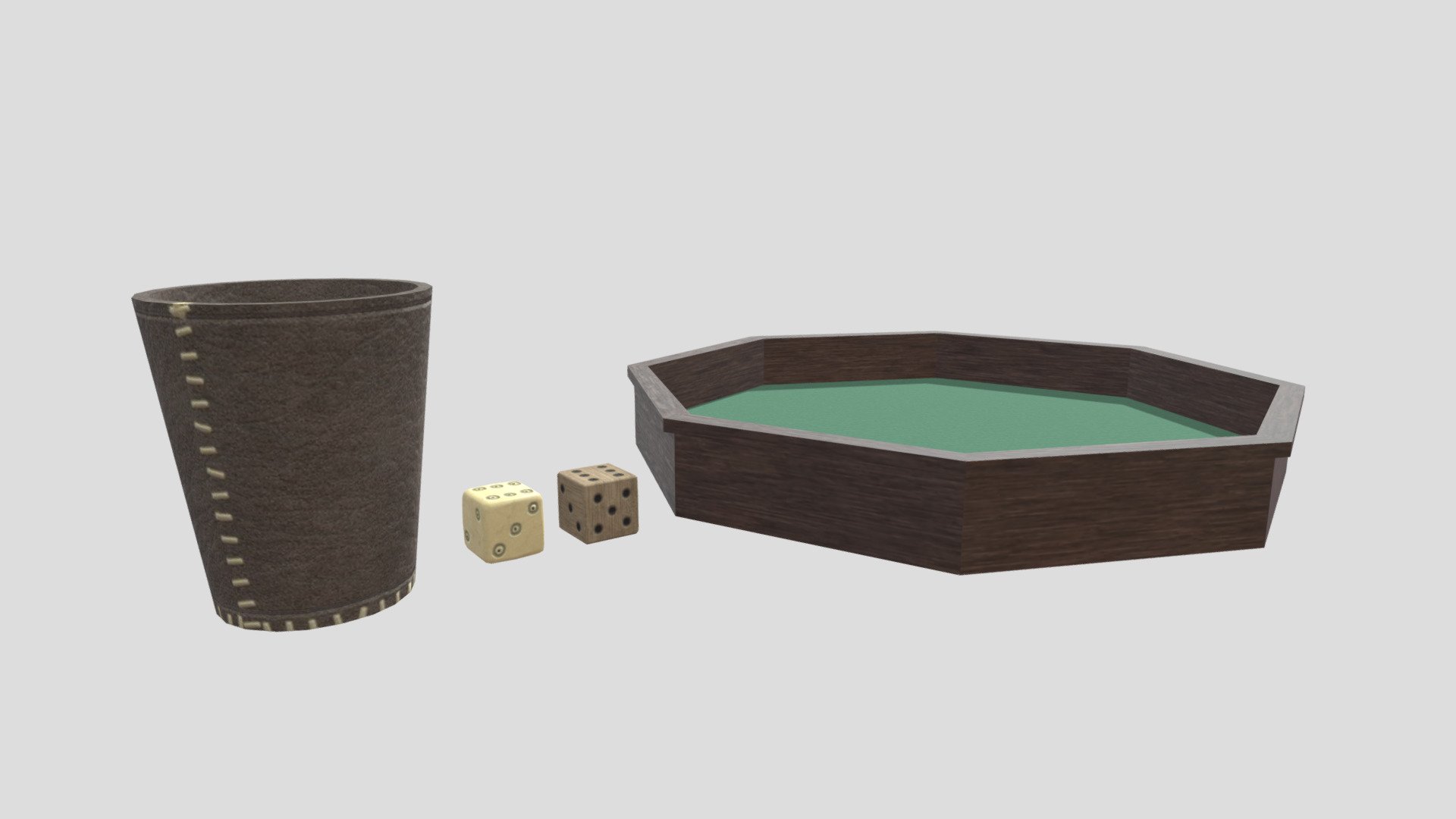 Dice Game - Download Free 3D model by max_imum [aa30ba7] - Sketchfab