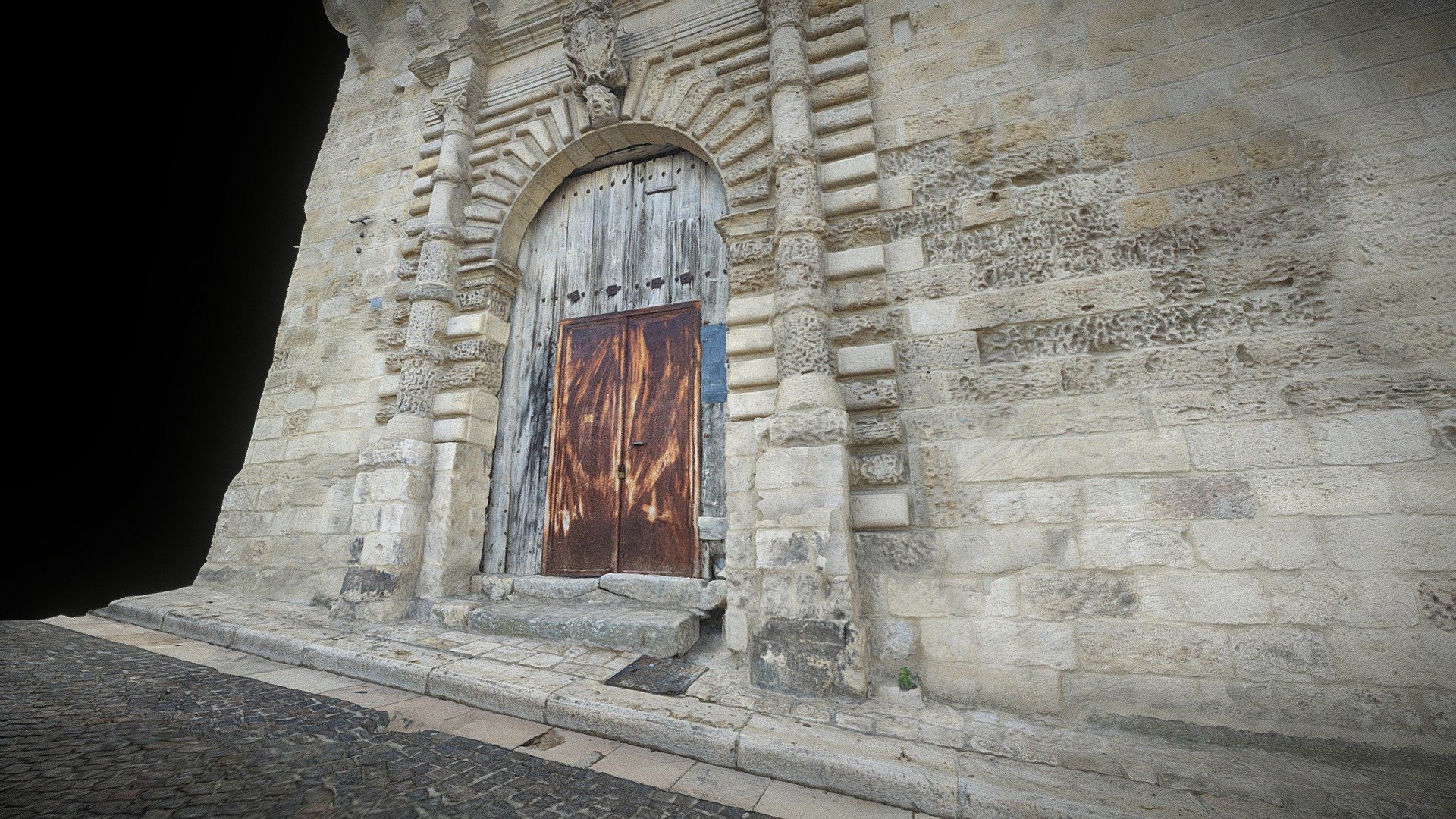 Italy, Matera, Entrance to abbanoned Palazzo - Download Free 3D model ...
