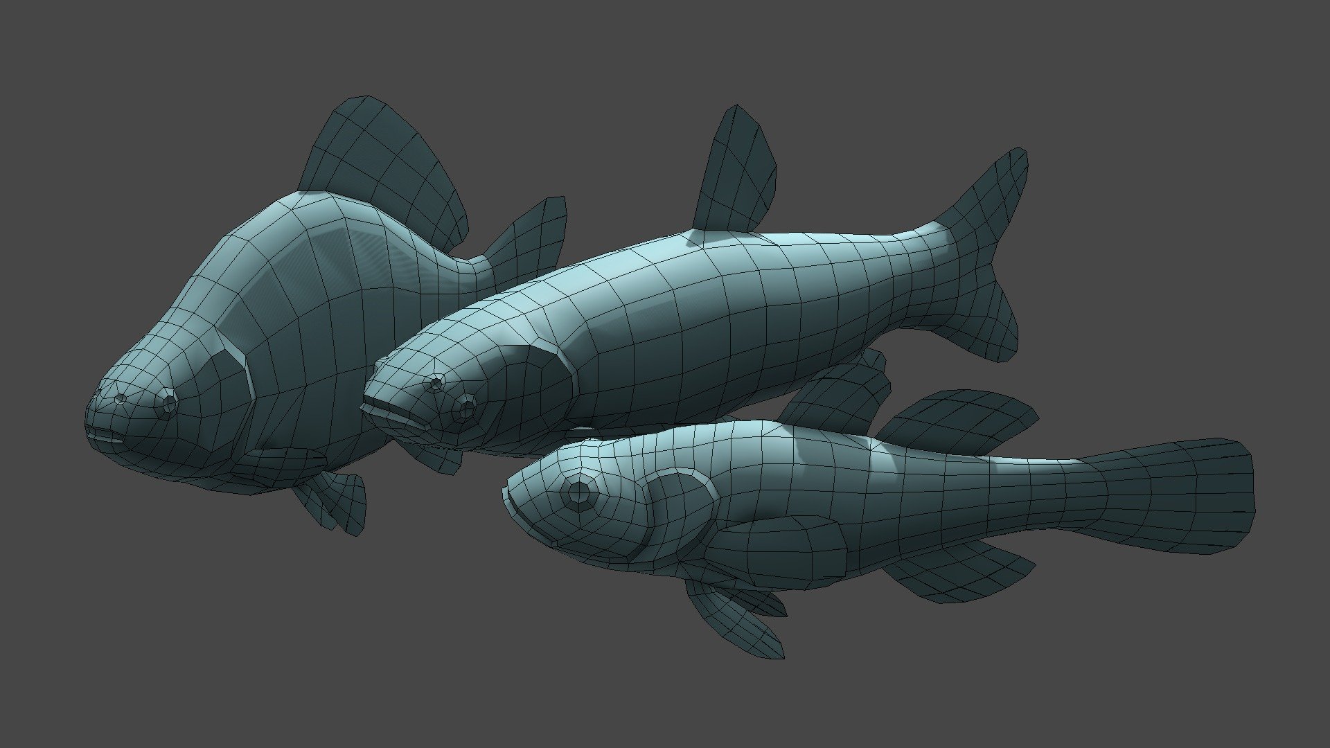 Fishes - Download Free 3D model by VivernaNeva [aa31604] - Sketchfab