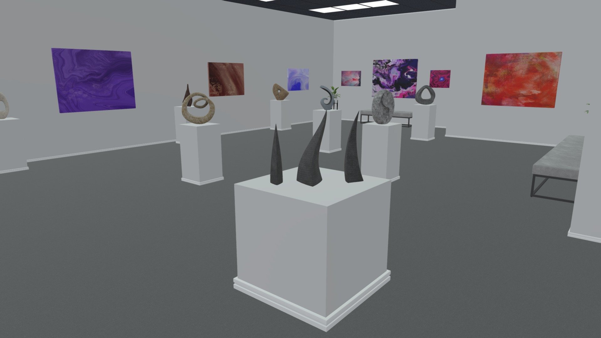 Art Gallery Vol.5 - Modular Pavilion - Buy Royalty Free 3D model by ...
