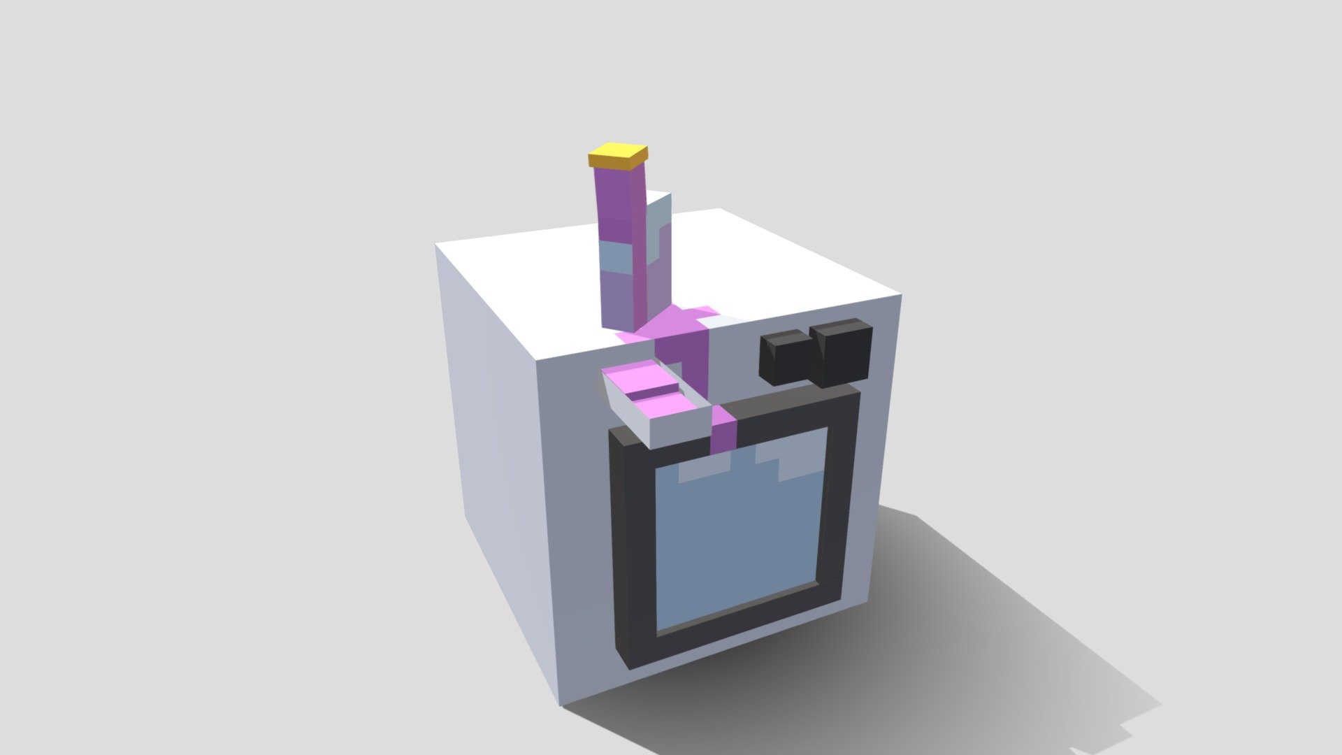 Low-Poly Washing Machine - 3D model by DDmax_ [aa32594] - Sketchfab