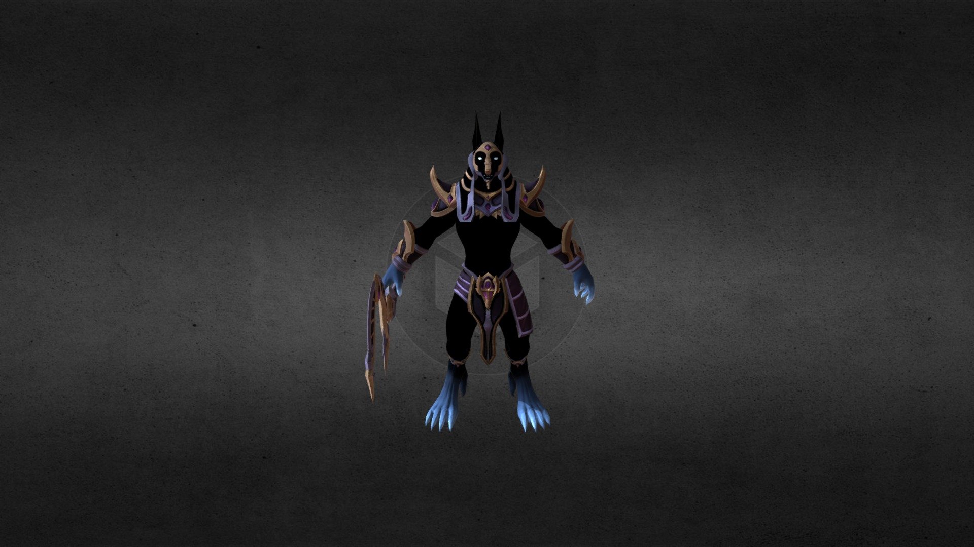Anubis V2 Skin11 - 3D model by smitedatamining [aa33385] - Sketchfab