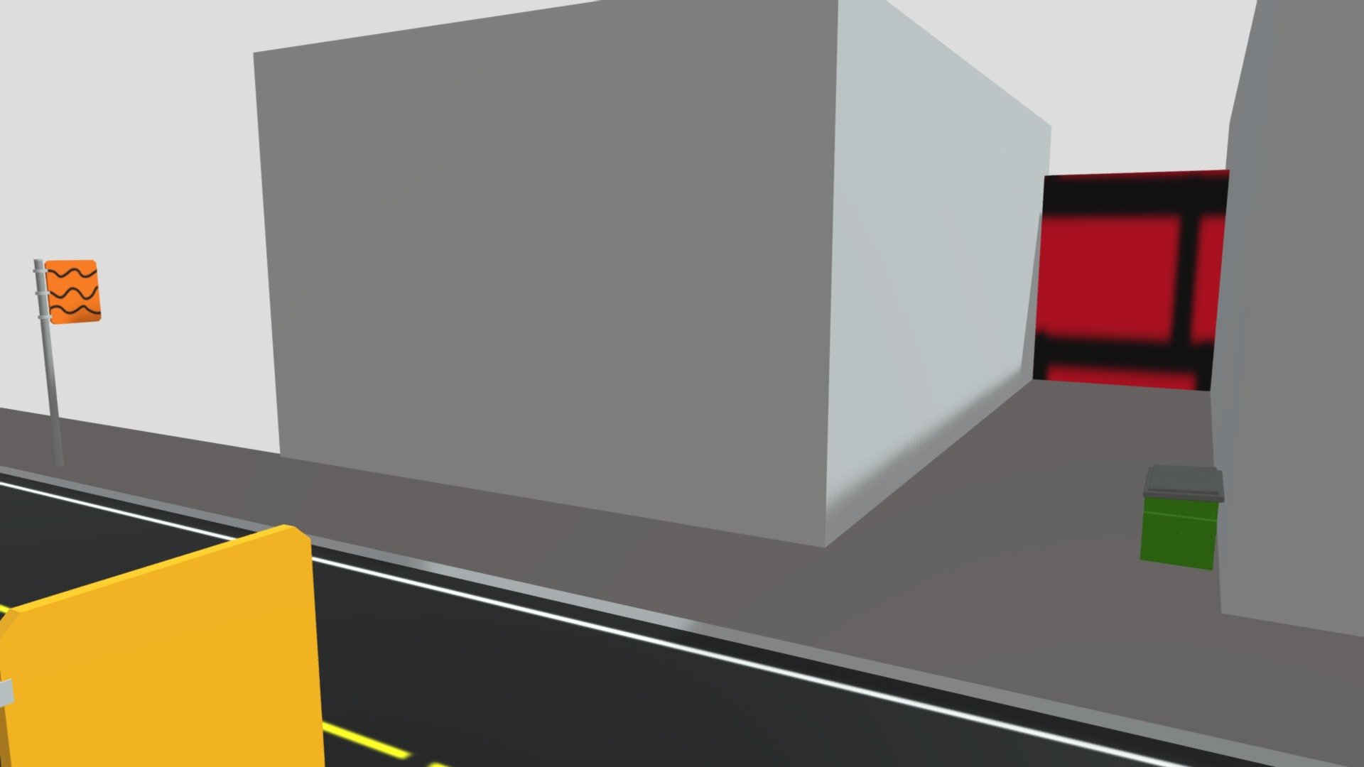 3D allyway - 3D model by sha0025 [aa338fd] - Sketchfab