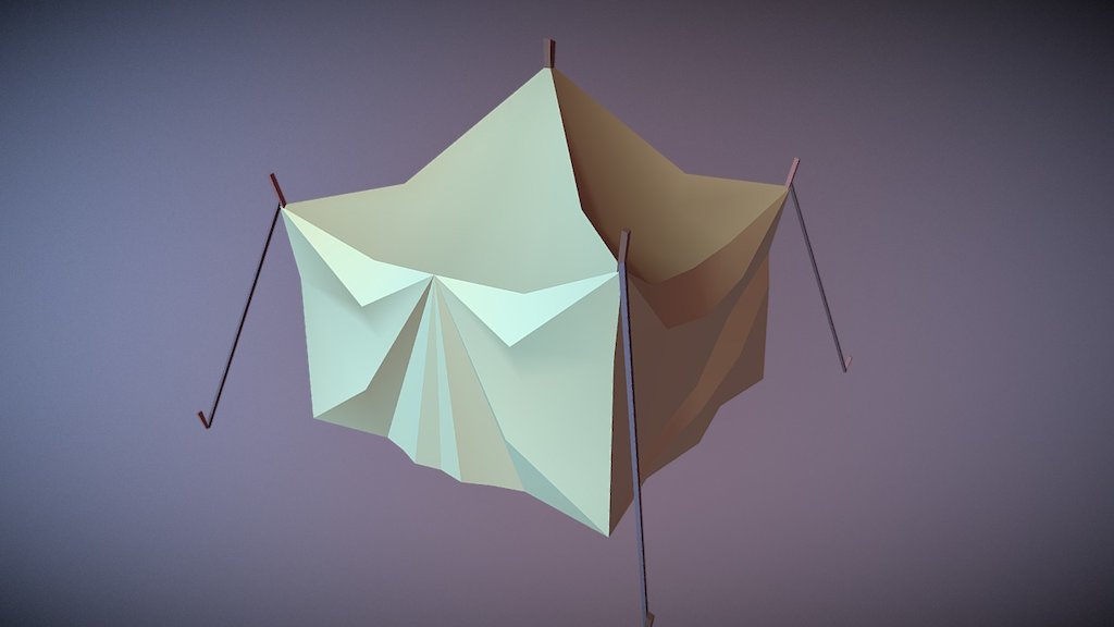 Tent - Download Free 3D model by VitSh [aa341e7] - Sketchfab