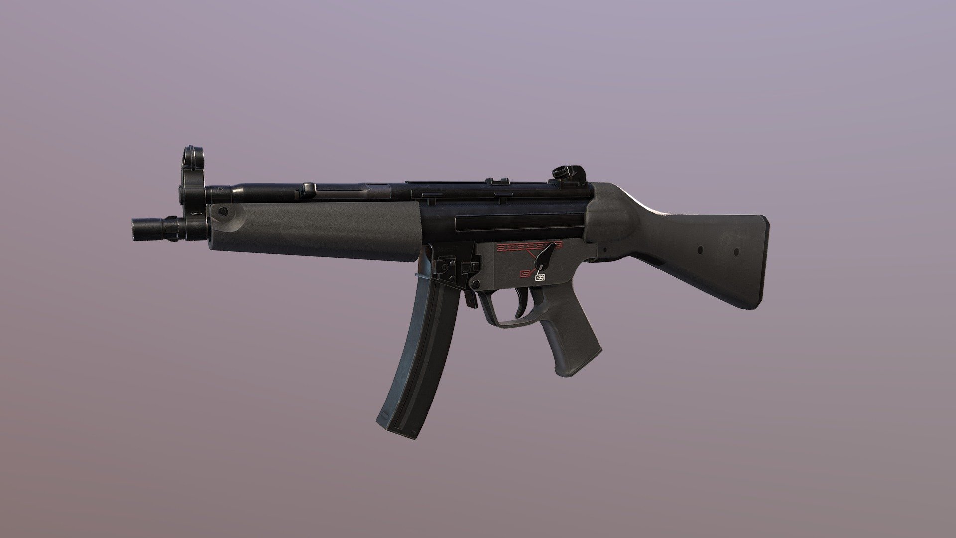 MP5 - 3D model by Dmitry_Shadoff (@dimas.karmanov) [aa368ea] - Sketchfab