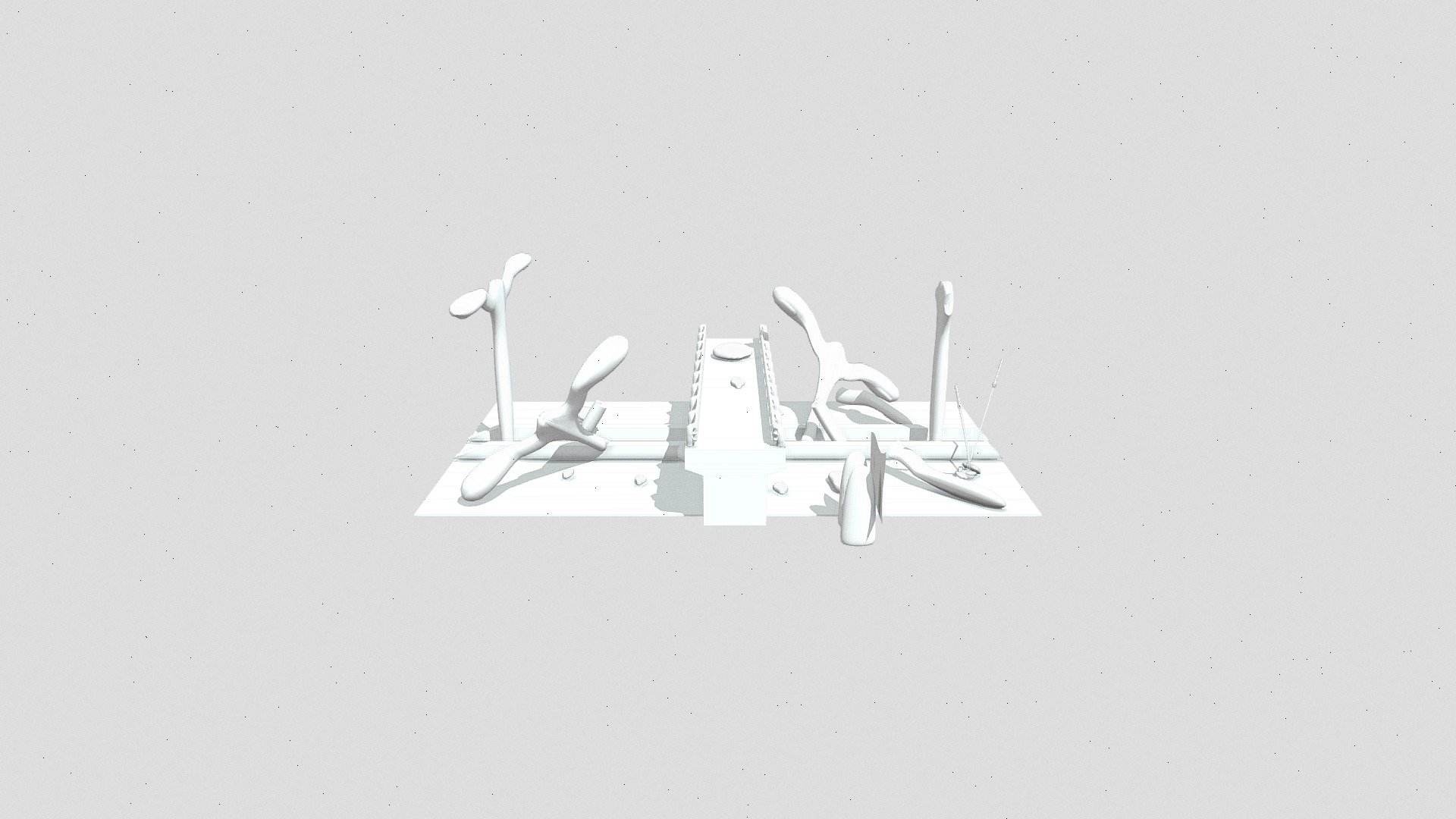 Game Environment & Hero Object - 3D model by BenjaminChi [aa38506 ...
