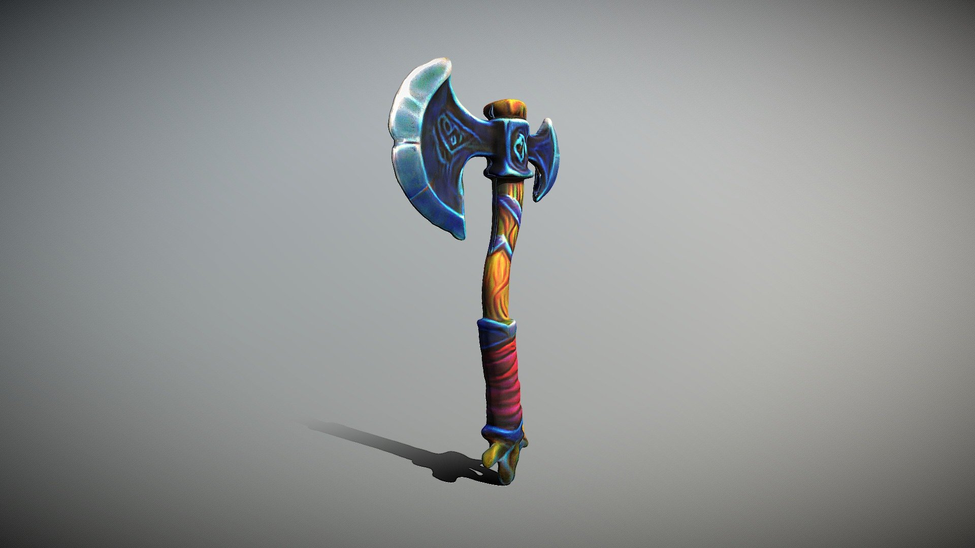 Stylized Axe - Buy Royalty Free 3D model by AssetSource [aa3b5de] - Sketchfab Store