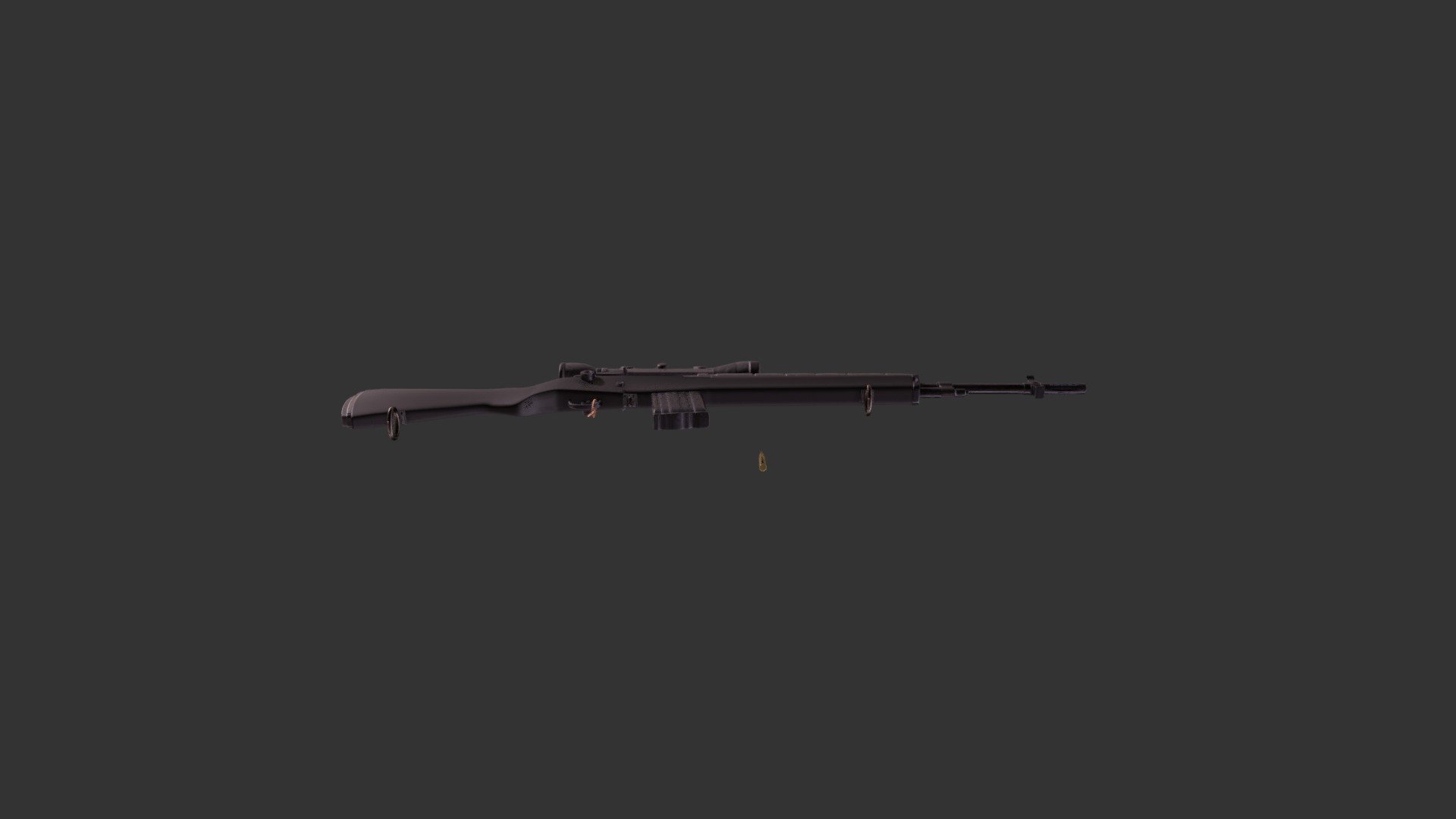 Low Poly M21 SWS CoD Modern Warfare (LP) - 3D model by p012879g ...