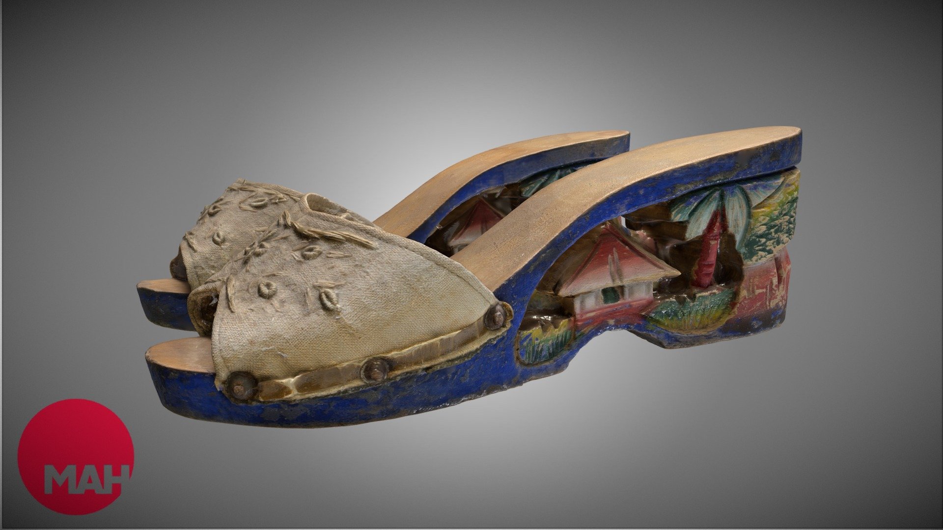 Wooden Heels - 3D model by Santa Cruz Museum of Art and History ...