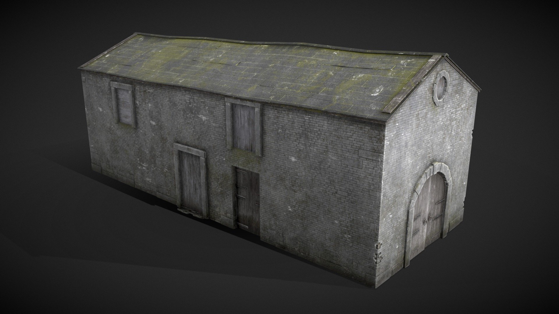 Stone barn - Buy Royalty Free 3D model by Ruslan Malovsky (@malovsky ...