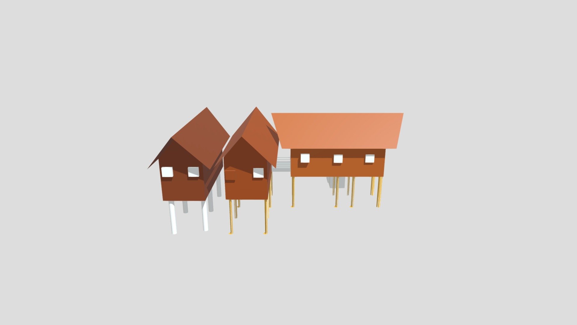 Rumah Adat - 3D model by rikoandreassaputra [aa3e5f7] - Sketchfab