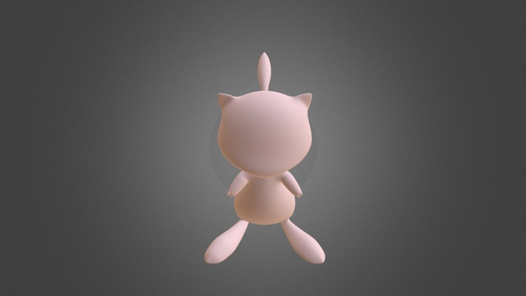 Mew (High Poly) - 3D model by ArtofShallot (@CharlotteAnimates ...