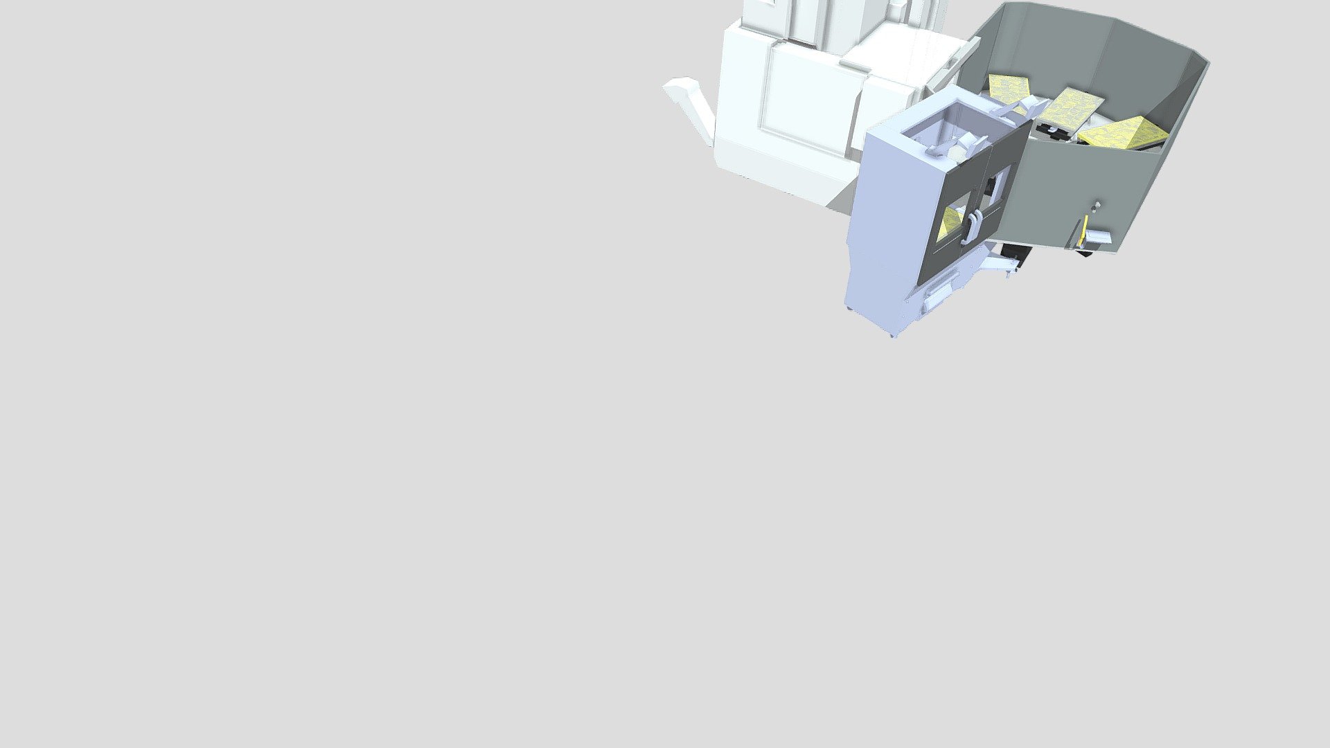 VMC 3 Station Pallet Pool - 3D model by ablish [aa40eb8] - Sketchfab