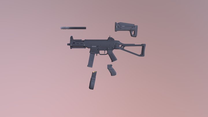 Ump45 3D models - Sketchfab