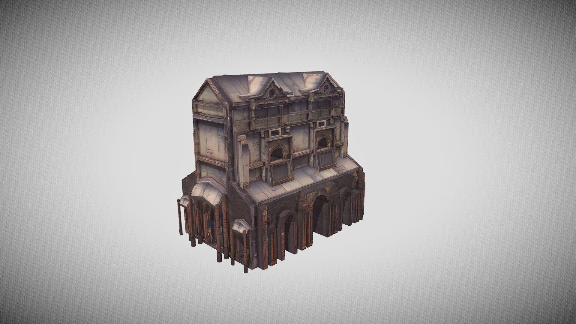 Fantasy_City_Building_04 - Download Free 3D model by Scol3D ...