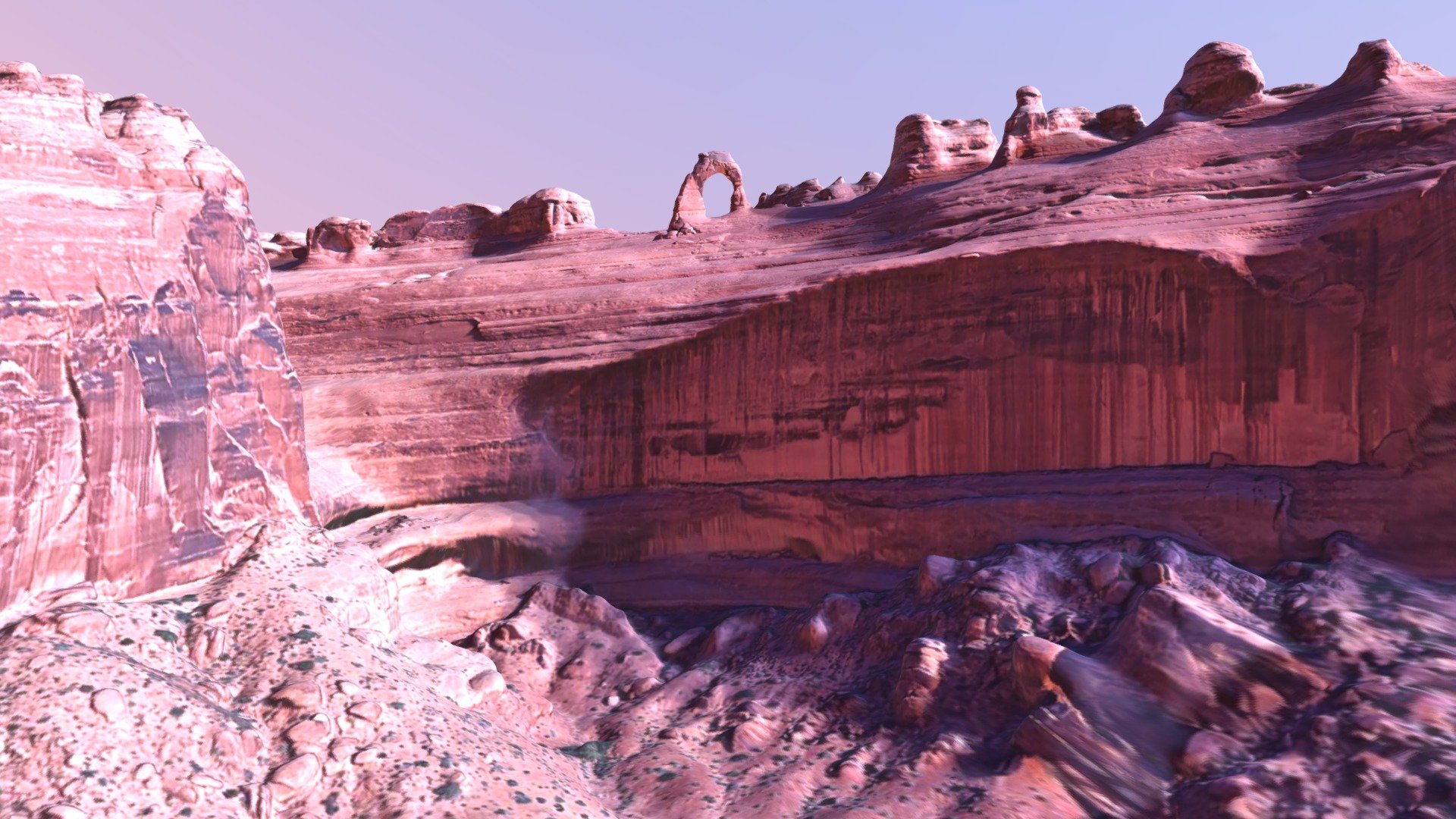 Delicate Arch - 3D model by diffdaff [aa44b72] - Sketchfab