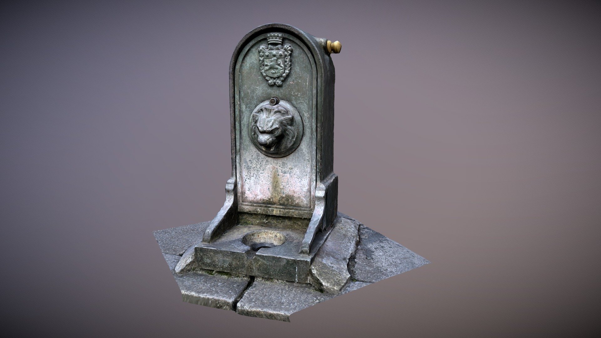 Fontaine lyonnaise - 3D model by Fuzz Levingston (@matthieuesquevin ...