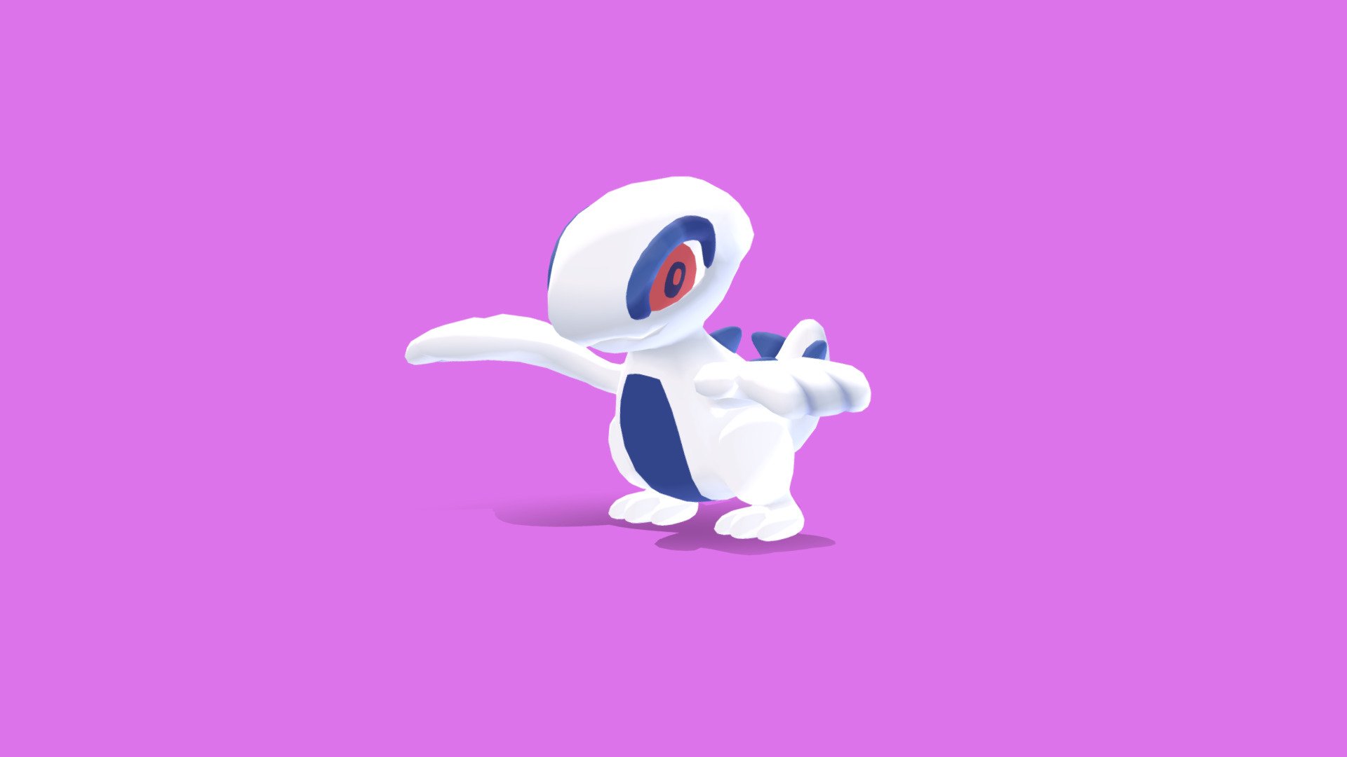 Mini Lugia - 3D model by Omabuarts Studio (@omabuarts) [aa468f1 ...