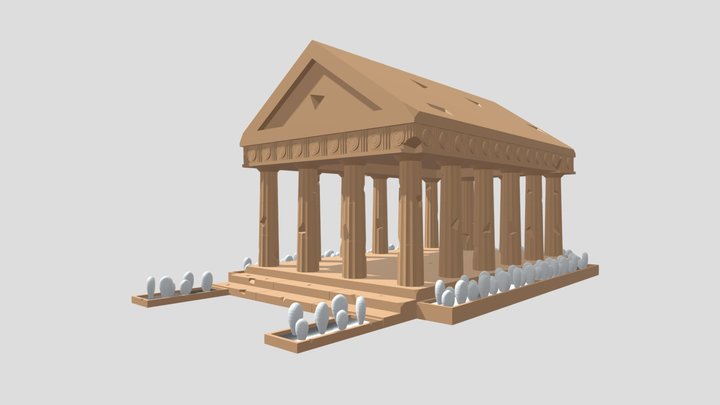 Parthenon Cartoon