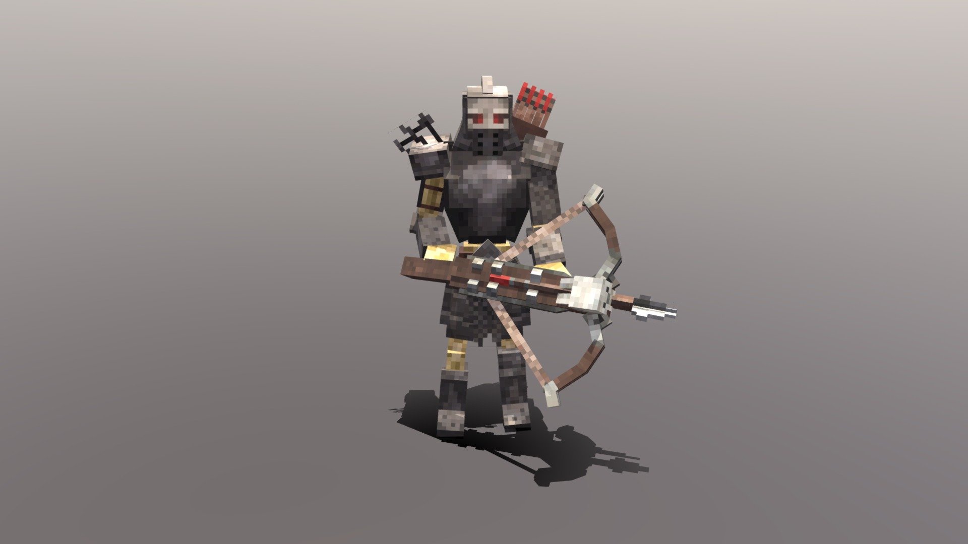 Skeleton Crossbowman [Model Engine] - 3D model by Kaput-protivogaz ...