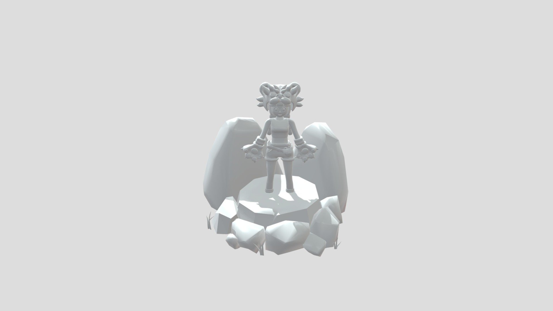 Character 3d Model By Sherinatok [aa4ca16] Sketchfab