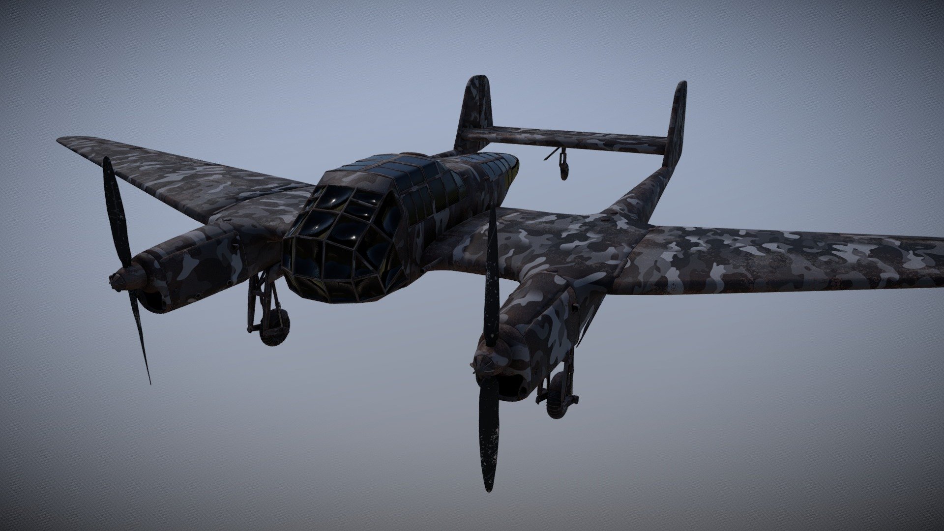 FW-189 - 3D model by Yragan2404 [aa4cb33] - Sketchfab