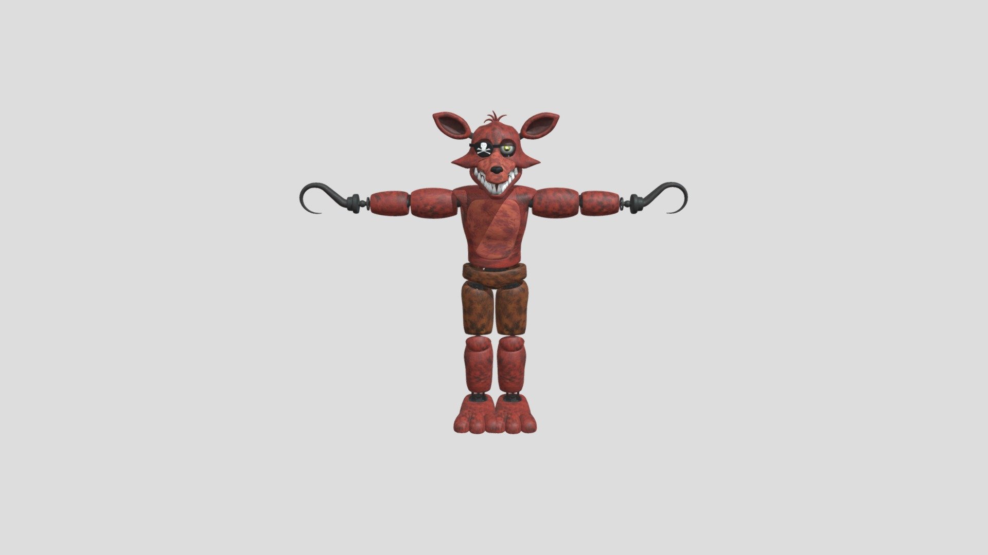 Unwithered Foxy Reimagined v2 - Download Free 3D model by i0hugo ...