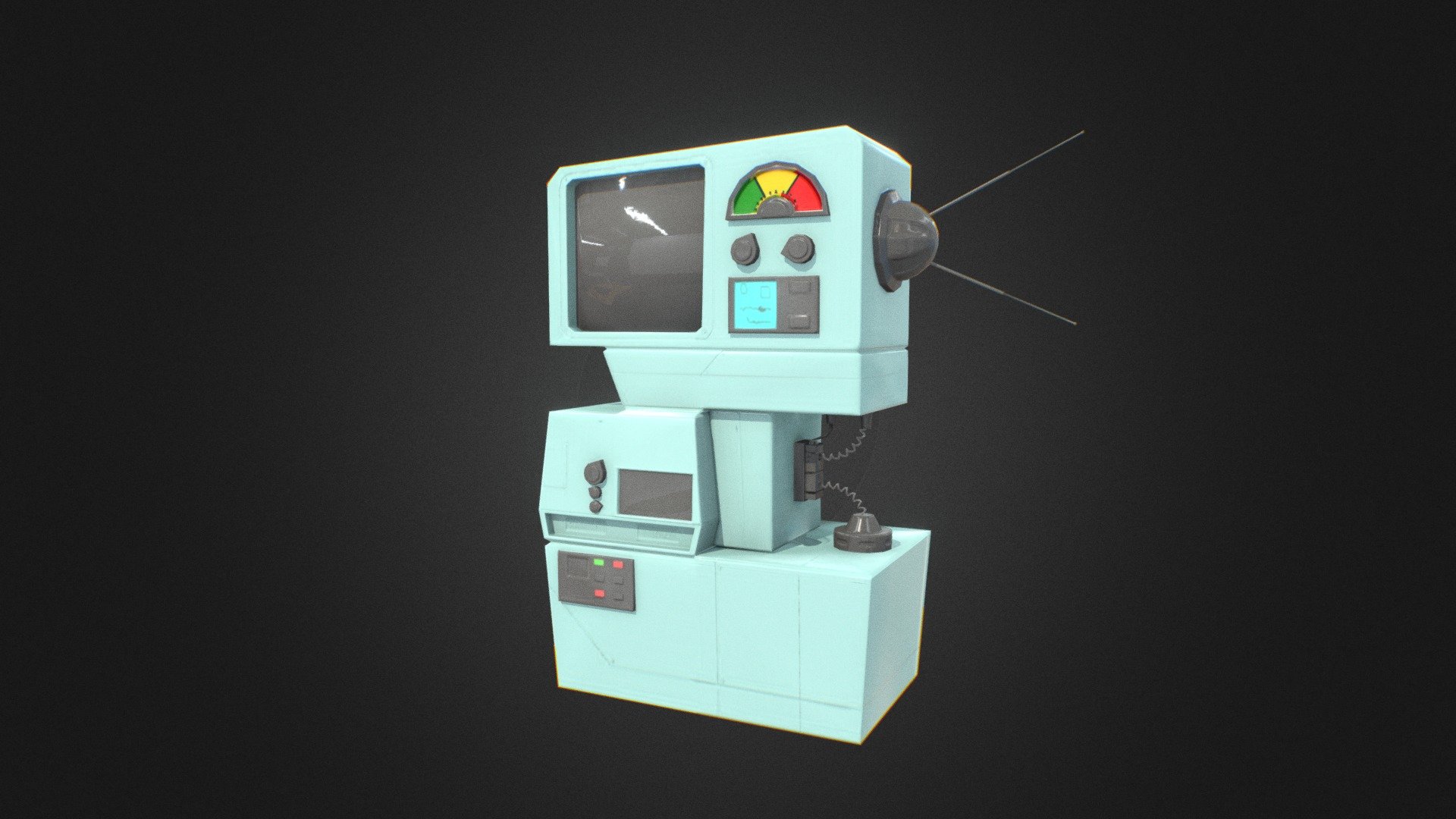 Cartoony Computer - 3D model by Kommander Karl (@kommanderkarl ...