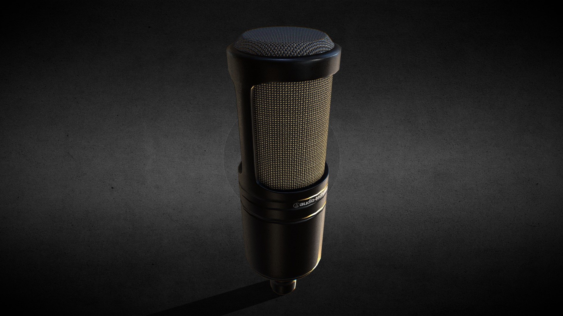 Microphone - 3D model by Lordjy [aa4e38a] - Sketchfab