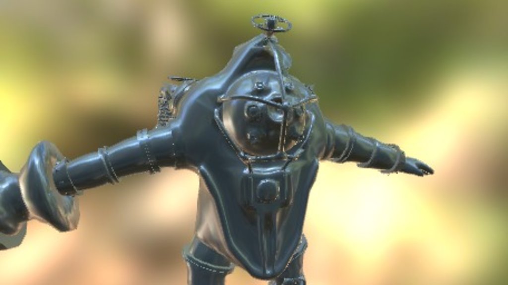 My Big Daddy - 3D model by jeffeled [aa4e3ca] - Sketchfab