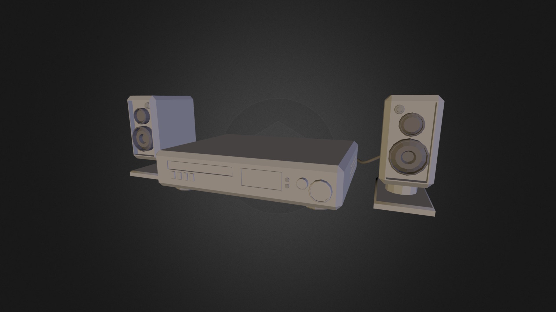 Soundsystem - 3D model by muadzmr [aa4e533] - Sketchfab