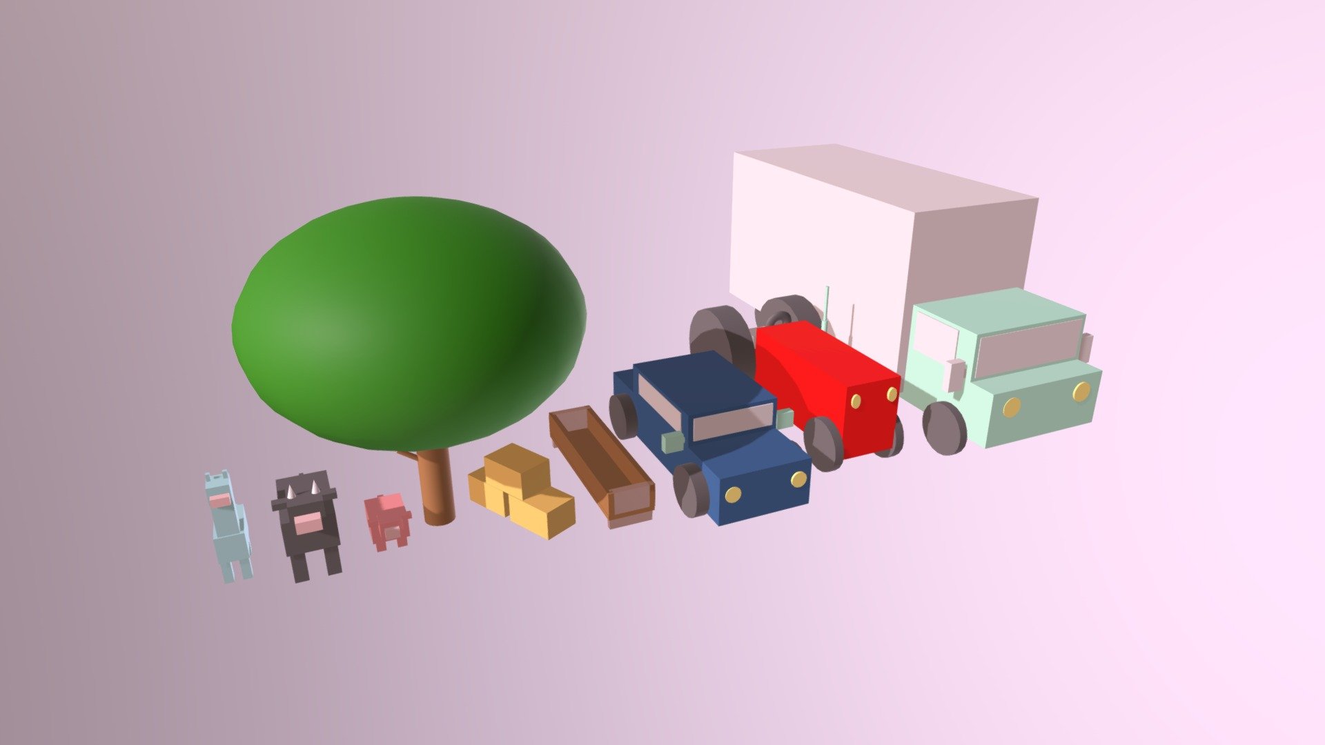 Alt_Geometric Assets - 3D model by Jordan "Jo" Alt (@jdalt) [aa4e993 ...