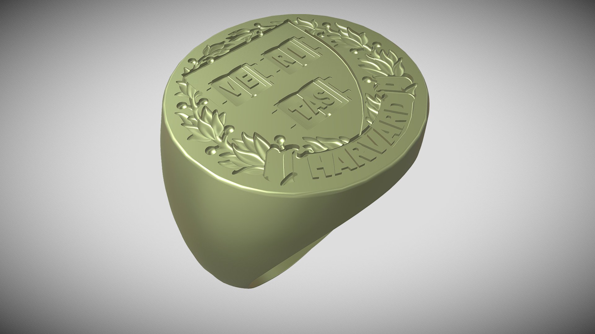 Harvard University Ring - Buy Royalty Free 3D model by KDesigns ...