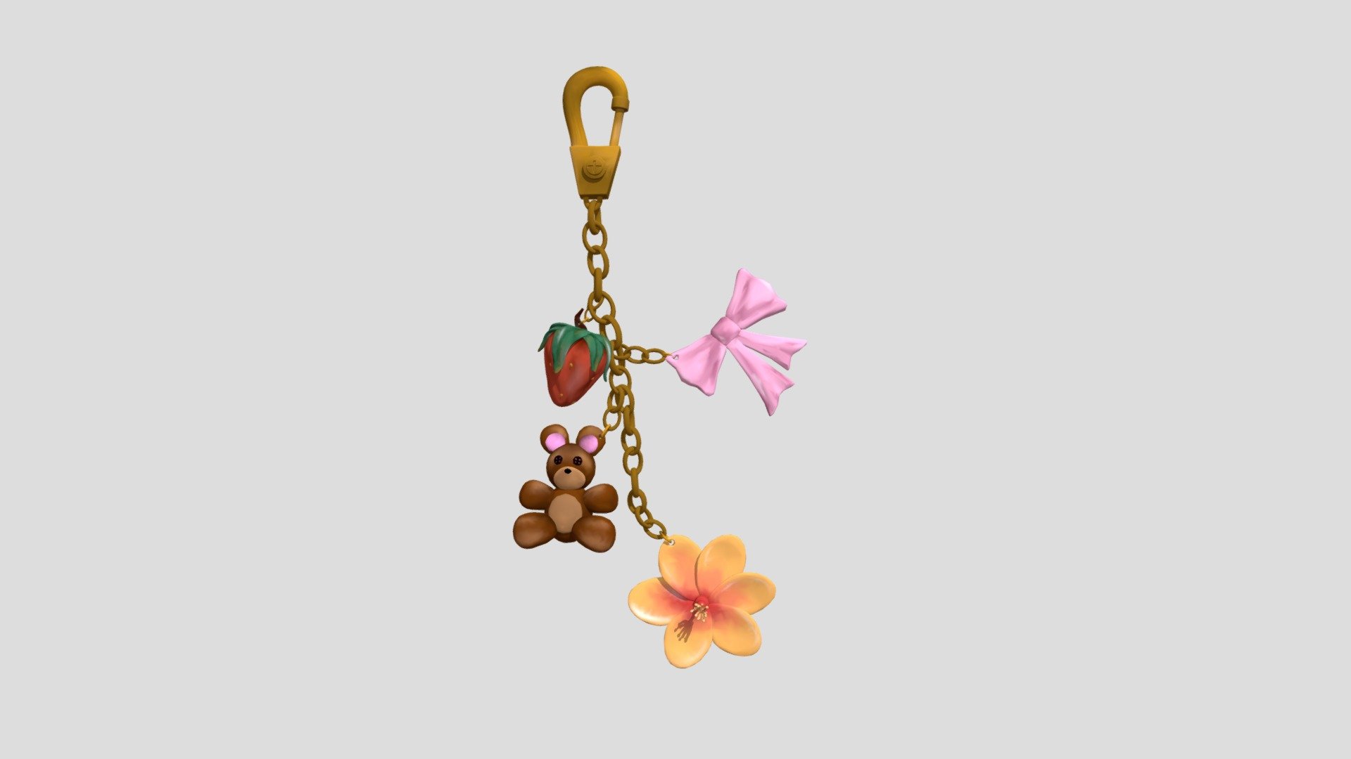 Keychain_3 - Download Free 3D model by litalsokolsky [aa50873] - Sketchfab