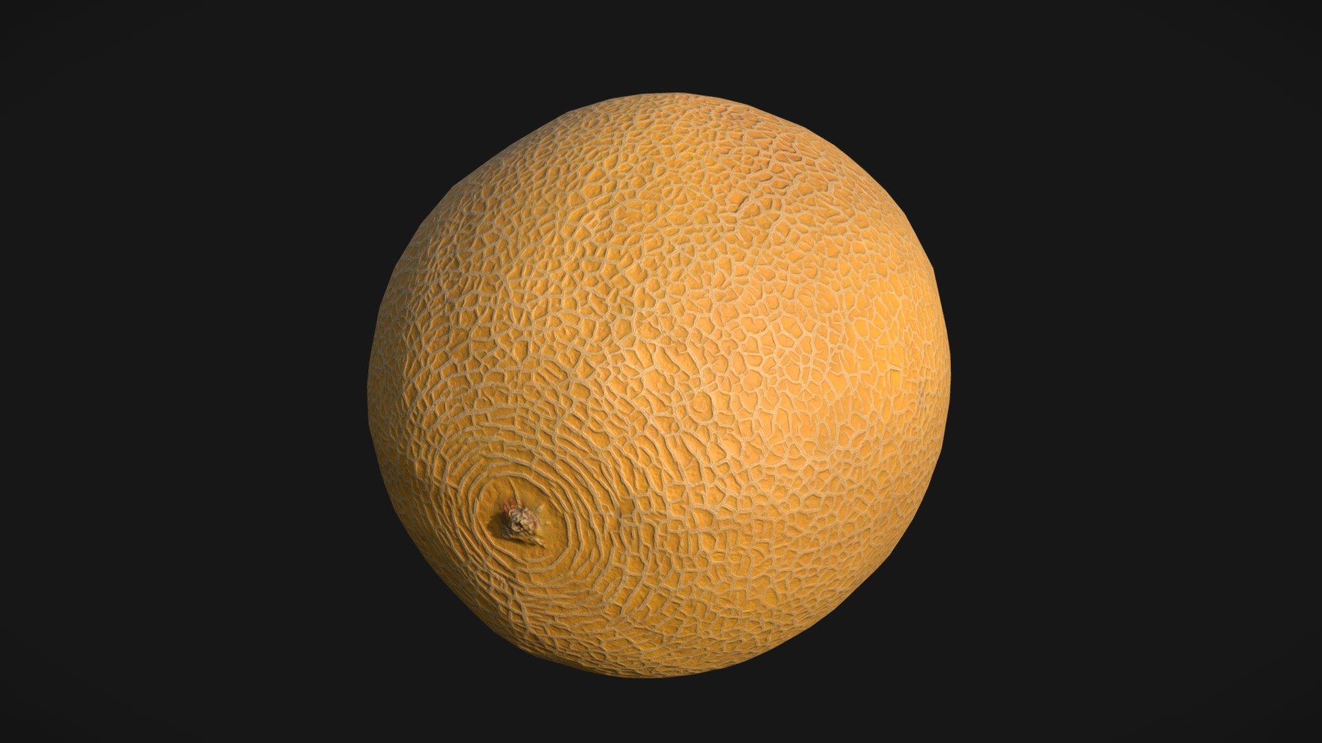 Galia melon - 3D model by AMajesticSeaFlapFlap [aa51a9e] - Sketchfab