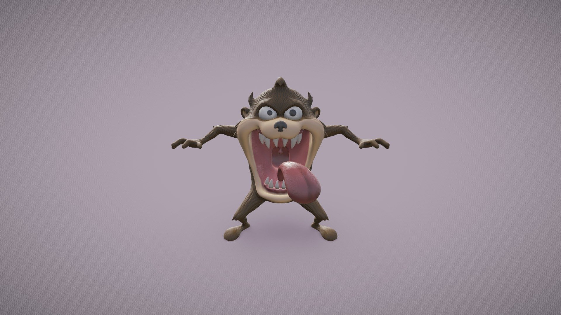 Taz - 3D model by magali.nieva [aa51b9c] - Sketchfab