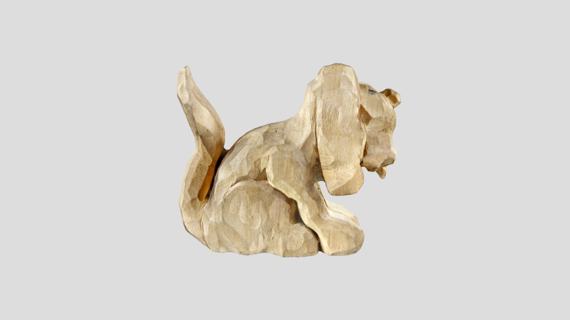 Wooden toy dog - Download Free 3D model by scbenoit [aa52880] - Sketchfab
