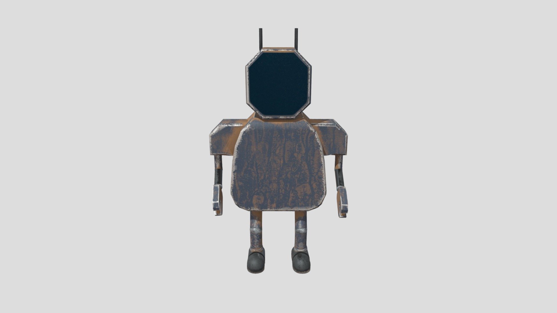 Fred the robot - 3D model by Tijltjeviderijltje [aa53964] - Sketchfab
